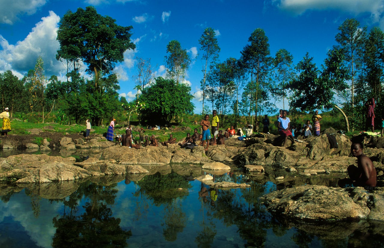 Explore Kitagata Hot Springs in Uganda with a Private Driver with a ...